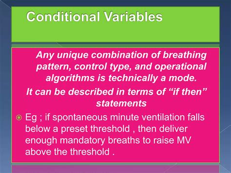 Ventilator Mode Classification Ppt Ventilator Mode Classification Ppt