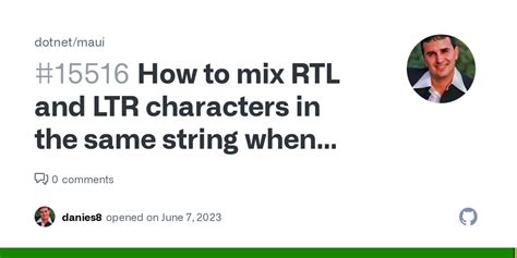 How To Mix Rtl And Ltr Characters In The Same String When Using