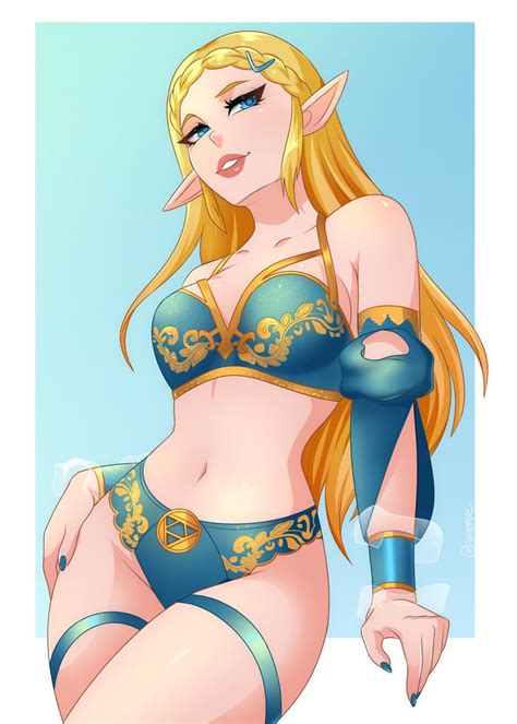 Princess Zelda The Legend Of Zelda And 1 More Drawn By Raven Nemore
