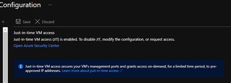 Disable Jit In Security Center Microsoft Qanda