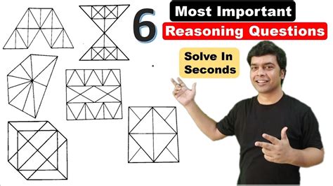 6 Most Important Reasoning Questions Counting Figures Reasoning Counting Triangles Youtube
