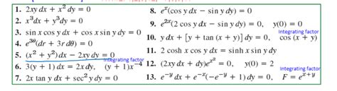 Solved Problem 1 Exact Odes Compare Your Solutions With