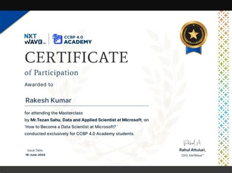 Rakesh Kumar On Linkedin Datascience Ccbpian Nxtwave