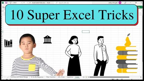10 Super Excel Tricks Youtube