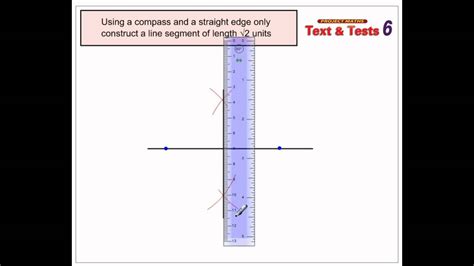 Construct Root 2 Units On A Number Line Youtube