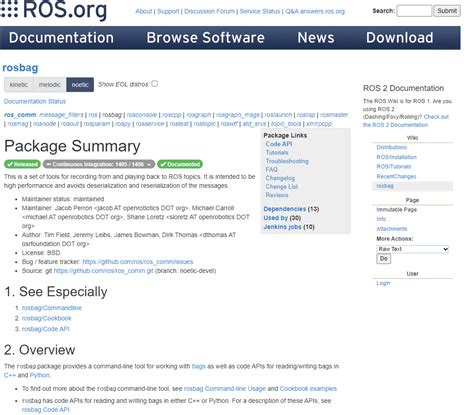 ROS Bag