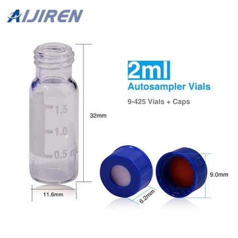 Standard Opening Clear Glass HPLC Vials Filling Aijiren HPLC Vial Factory