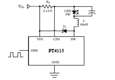 Pt4115 High Brightness Led Driver 30a Step Down Driver 43 Off