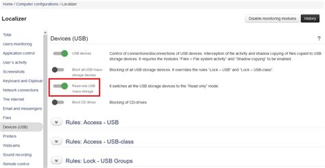Usb Devices Control Staffcop Enterprise Documentation