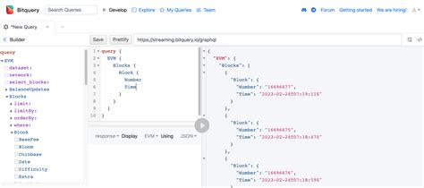 Your First Query Bitquery