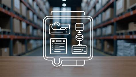 3d Flat Icon For Wms Interface And Inventory Iconographic Design With Ample Space For Text And