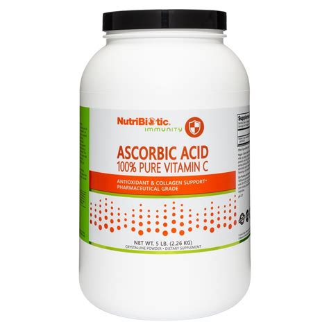 Shop Nutribiotic Vitamin C Ascorbic Acid Powder