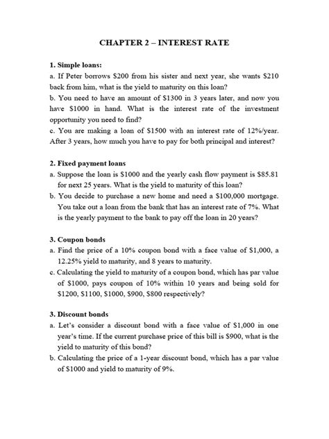 Exercises Chapter 2 Pdf