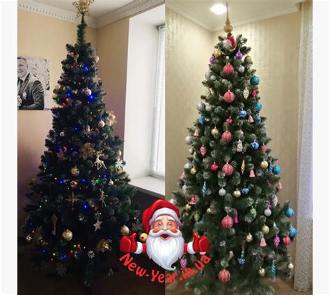 Штучна ялинка 2 5 м Сніжок фото відгуки характеристики в інтернет магазині New Ua