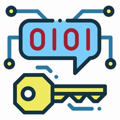 Cryptography Encryption Key Binary Encrypt Icon Download On Iconfinder