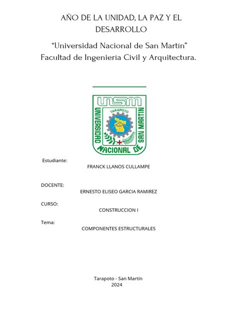 Los Componentes Estructurales Descargar Gratis Pdf Fundación