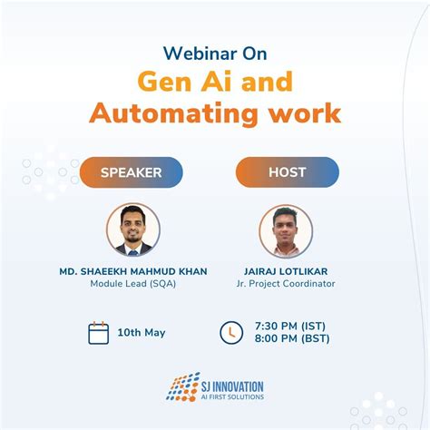 Shaeekh Khan On Linkedin Webinar Generalai Qualityassurance