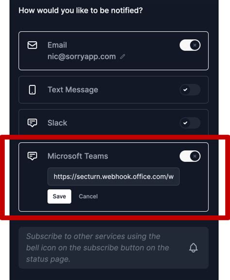 Status Updates Via Microsoft Teams Sorry™ Help Center