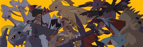 Garchomp Dragonite Metagross Hydreigon Dragapult And More Pokemon Drawn By V Govvvvw