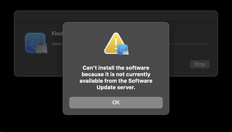 Macos Sonoma Cant Install The Software Because It Is Not Currently