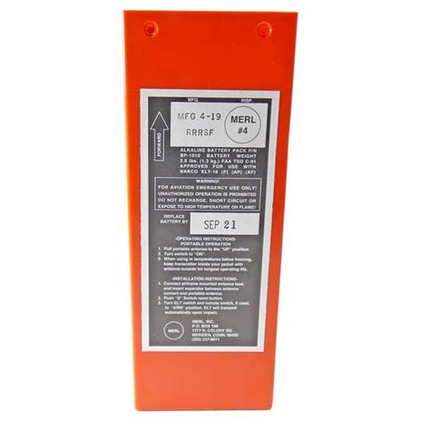 Bp 1010 Elt Battery — Eshop Aero