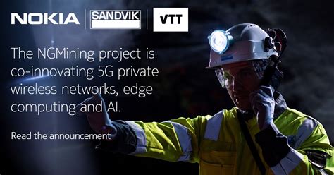Nokia For Industries On Linkedin Mining 5g Ai Digitaltransformation