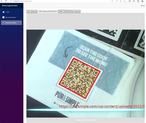 Dynamsoft On Linkedin How To Build A Net Blazor Application For Scanning Barcode And Qr Code