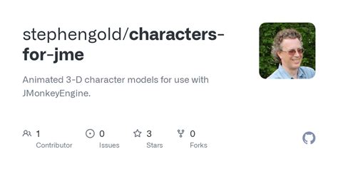 Github Stephengoldcharacters For Jme Animated 3 D Character Models