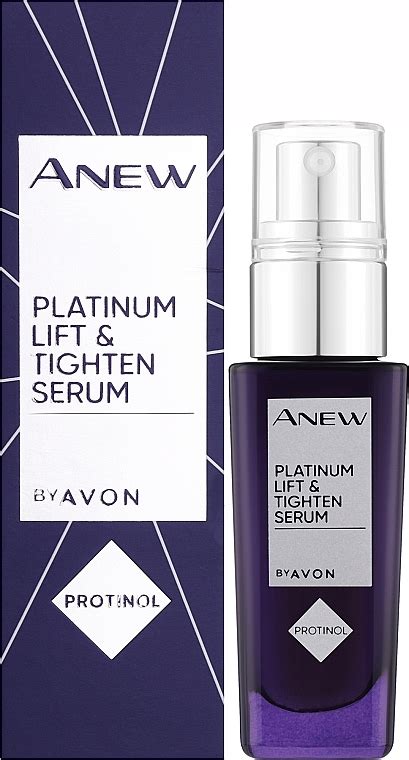 Лифтинг серум за лице за подобряване на еластичността Avon Anew Platinum Lift And Tighten Serum