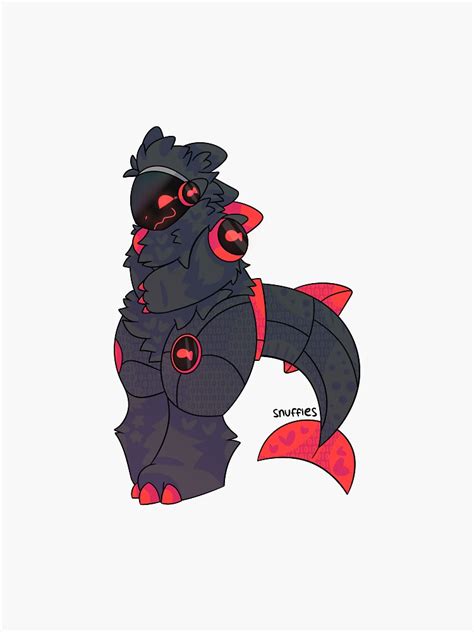 Code The Protogen Sticker Sticker For Sale By Codebreaker9 Redbubble