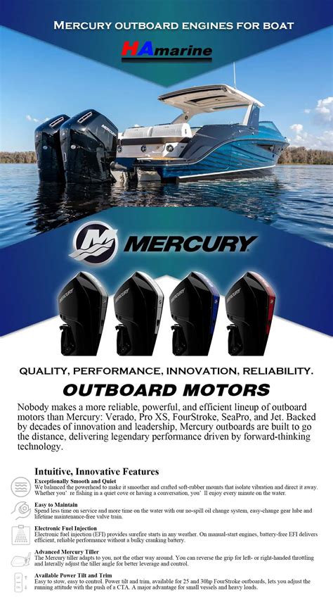 200l Dts V6 200hp Mercury Outboard Engine For Speed Boat