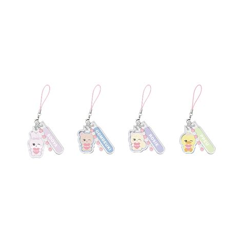 Blackpink Deadlinetour Blackpink Character Light Stick Airtube Keyring
