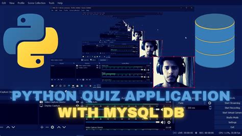 python project 2021 mcq quiz application python with mysql youtube