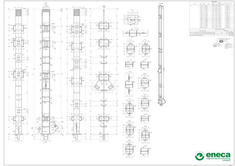 Assembly Drawing For Steel Structures Enecagroup