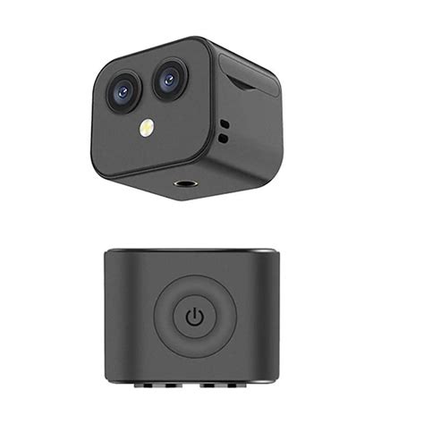 4k Dual Lens Wifi Mini Camera Indoor Smart Home Security Camera With