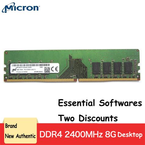 Micron Ram Ddr4 4gb 8gb 2133mhz 2400mhz 2666mhz 3200mhz Desktop Memory Desktop Computer