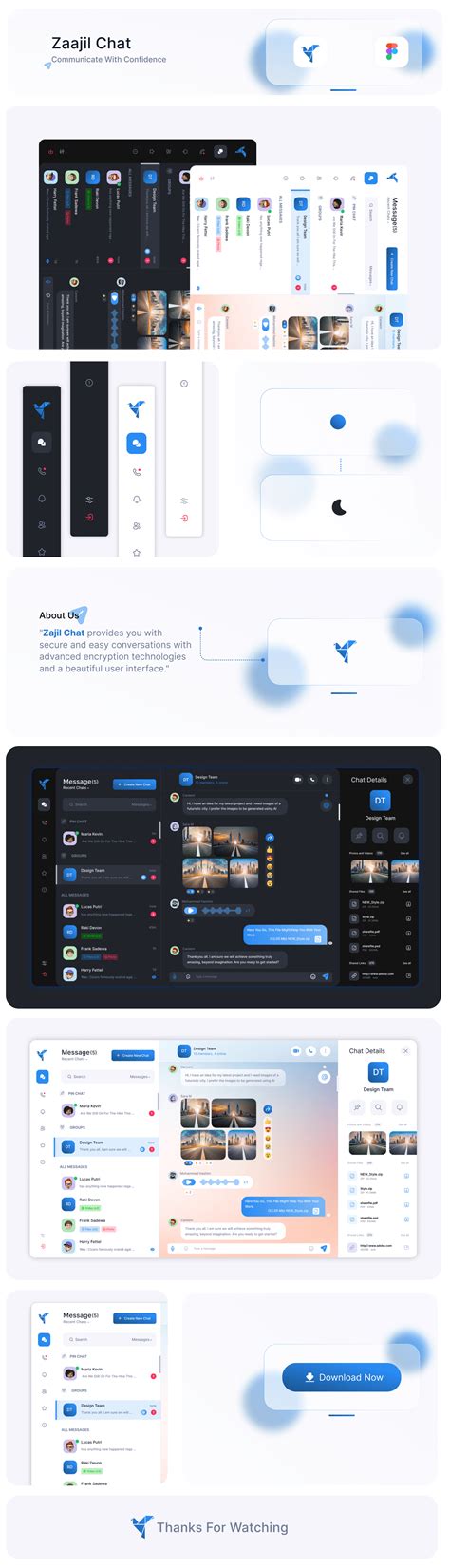 Zaajil Chat Ui Design Behance