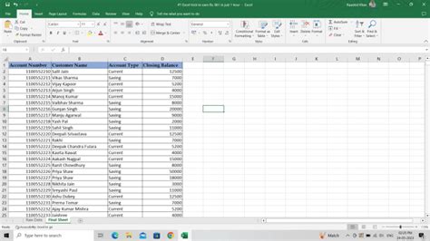 do excel data formatting and cleaning by raashidkhan619 fiverr