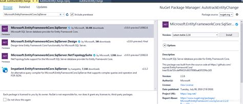 向net Core项目添加entityframeworkcore支持using Microsoftentityframeworkcore Csdn博客