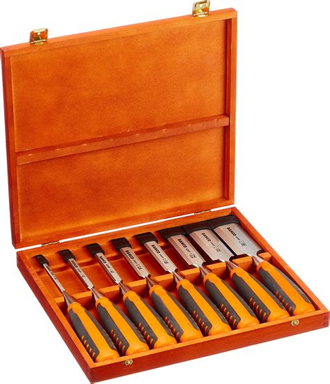Bahco S EUR Ergo Chisel Set Piece Wood Chisels Amazon Com