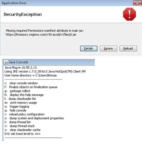 Java Errors When Accessing Data On A Webpage Software Spiceworks Community