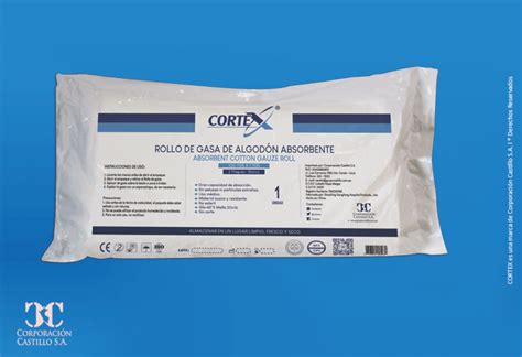 Rollo de Gasa 100 yds x 1 yds Corporación castillo SAC