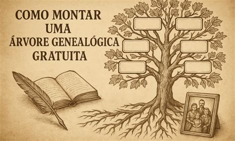 Como Montar Uma Árvore Genealógica Gratuita Família Rolim