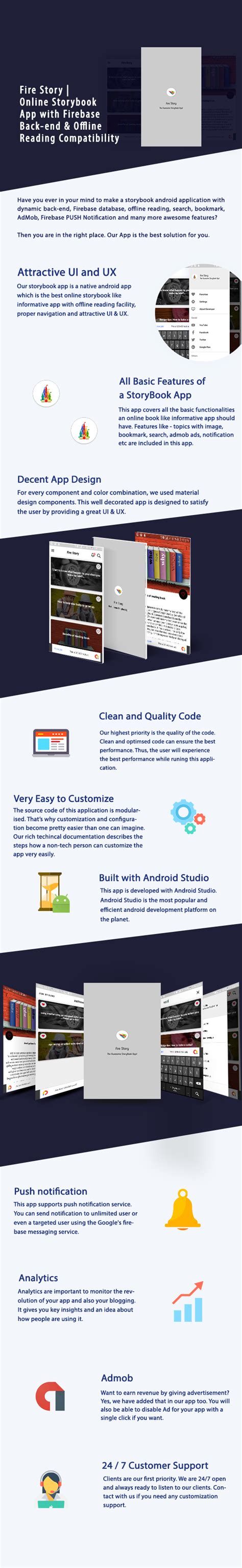 Fire Story Android Storybook App With Firebase Back End Codemarket