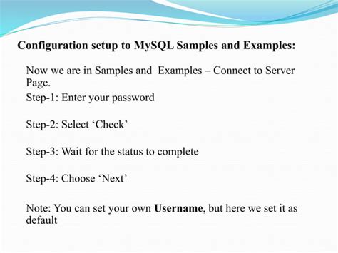 Installation Guide For Mysql In Windows Pptx Operating Systems Computer Software And