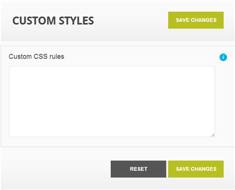 Custom Css Styles La Ferriera