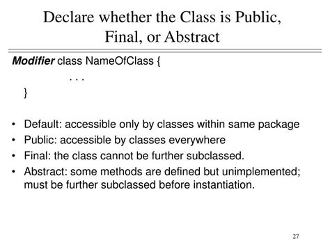 Ppt Object Oriented Programming Concepts Powerpoint Presentation Free Download Id 4555249