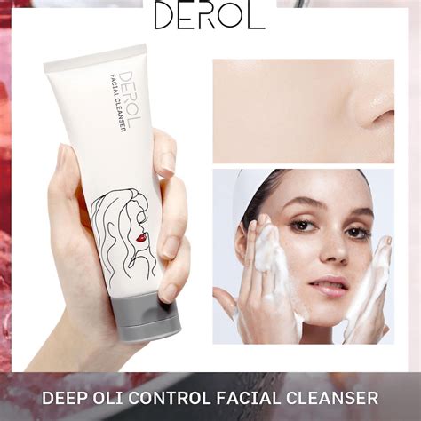 Derol Oil Control Facial Cleanser Purify Balance Matte Cosmetics