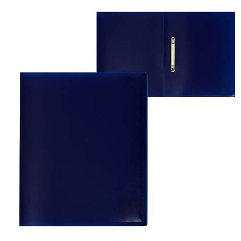 Папка на 2 кольцах А4 Calligrata 18мм 500мкм для документов черничная купить с доставкой