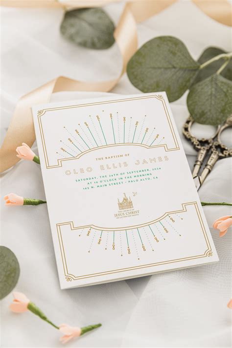 Baptism Program Template Printable Baptism Program Baptism Prograrm